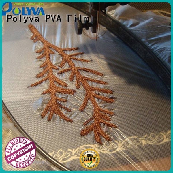 Water Soluble Film for Embroidery | Other PVA Film Applications | POLYVA