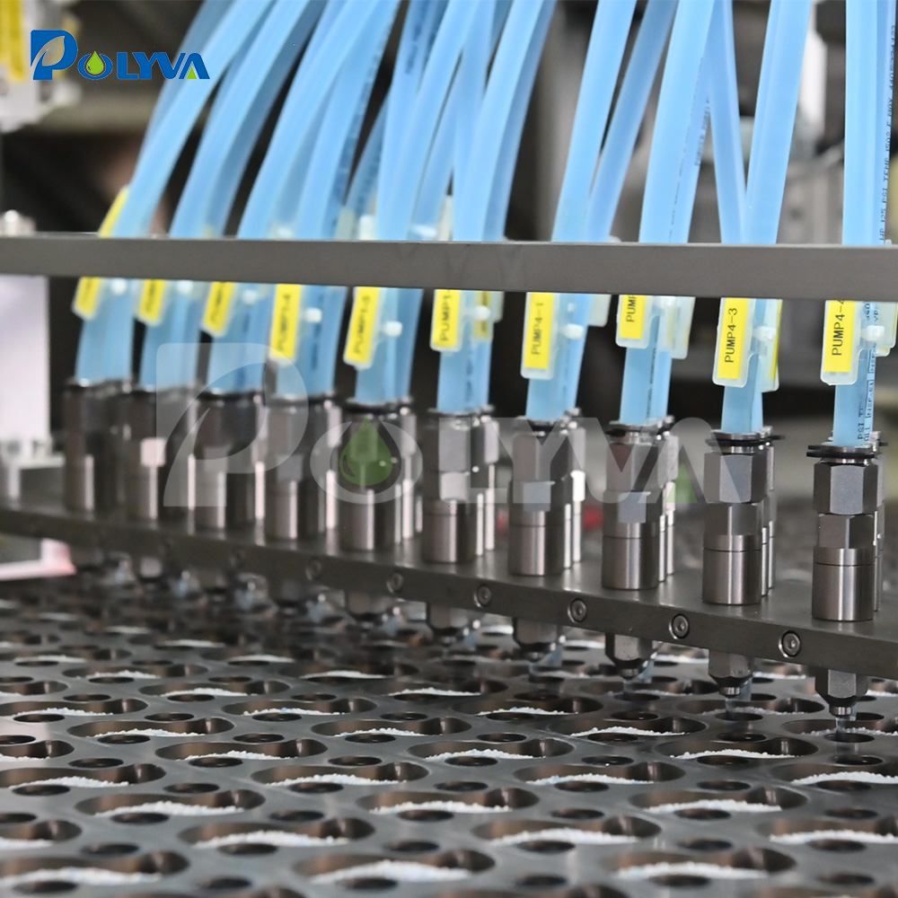 POLYVA Rotary Cup Filling PVA Machine Rotary Cup Filling PVA Machine ...