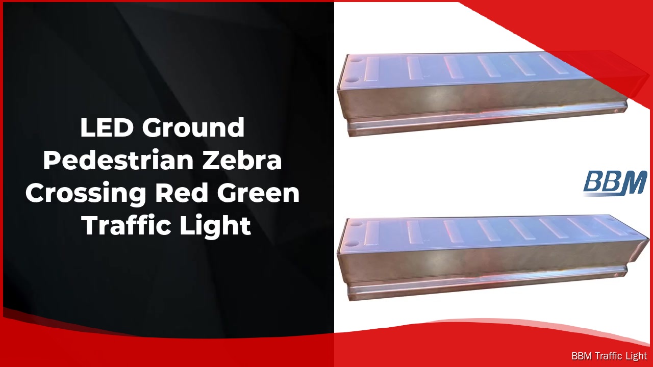 LED Ground Pedestrian Crosswalk Signals