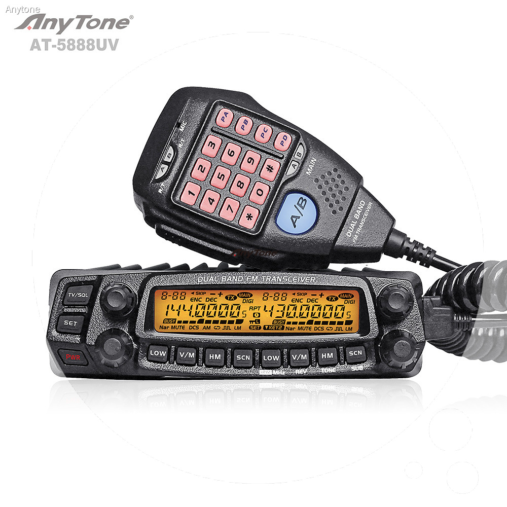 **Anytone AT-5888UV Dual Band Ham Radio Walkie Talkie with Air Band**