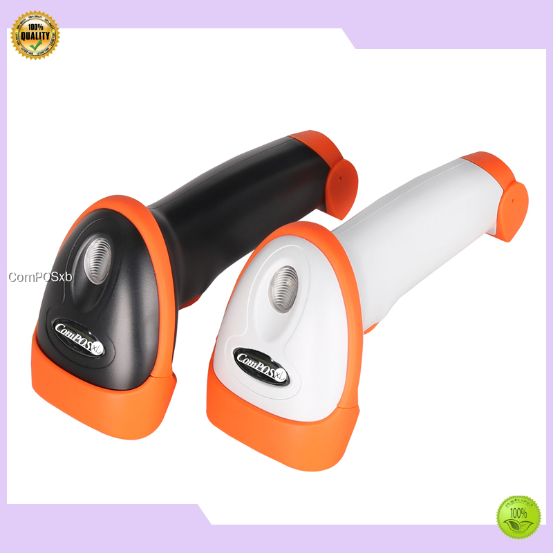Orange Handheld 2D Wireless Barcode Scanner - Innovation for Scanners