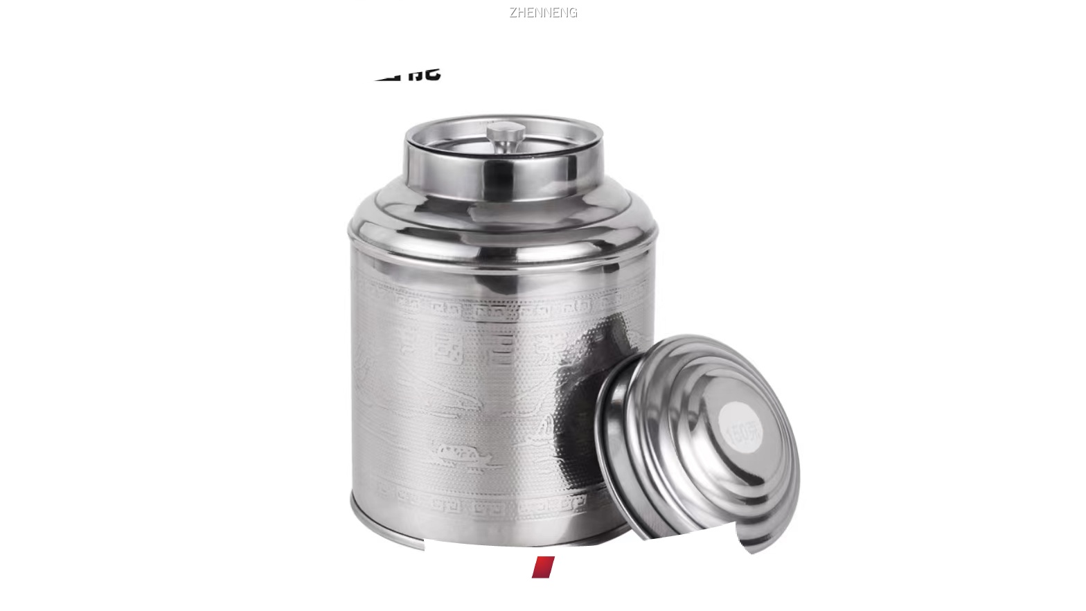 100g Stainless Steel Tea Canister – Round, Customizable, Premium Quality