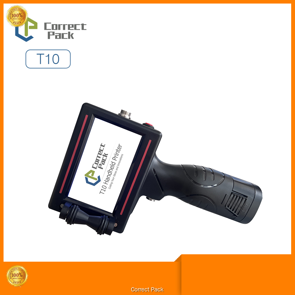 Correct Pack Smallest Handheld Inkjet Printer with 5" Touch Screen