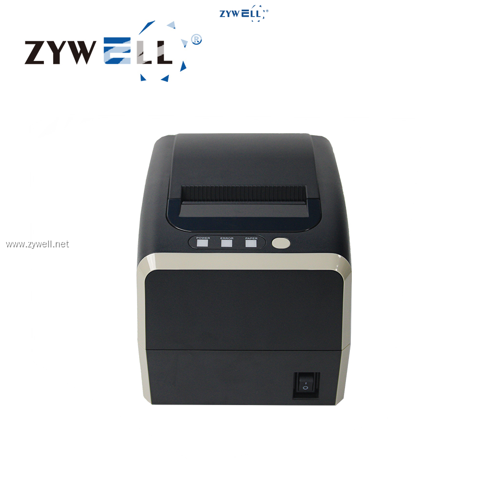 ZY-3311 80mm Thermal Linerless Printer - Matte Black Design - Versatile ...