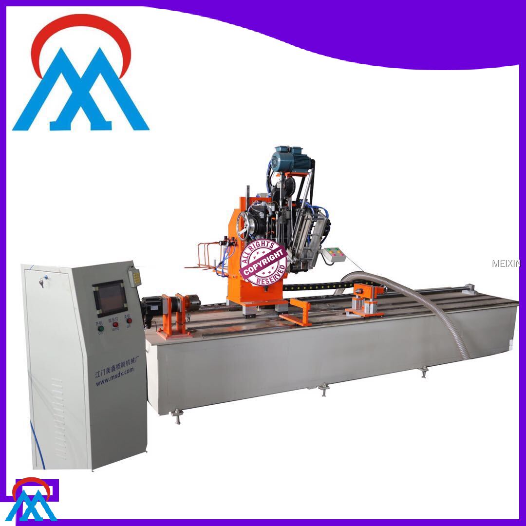 Low Noise 5-Axis Wire Brush Tufting Machine for High Volume Production