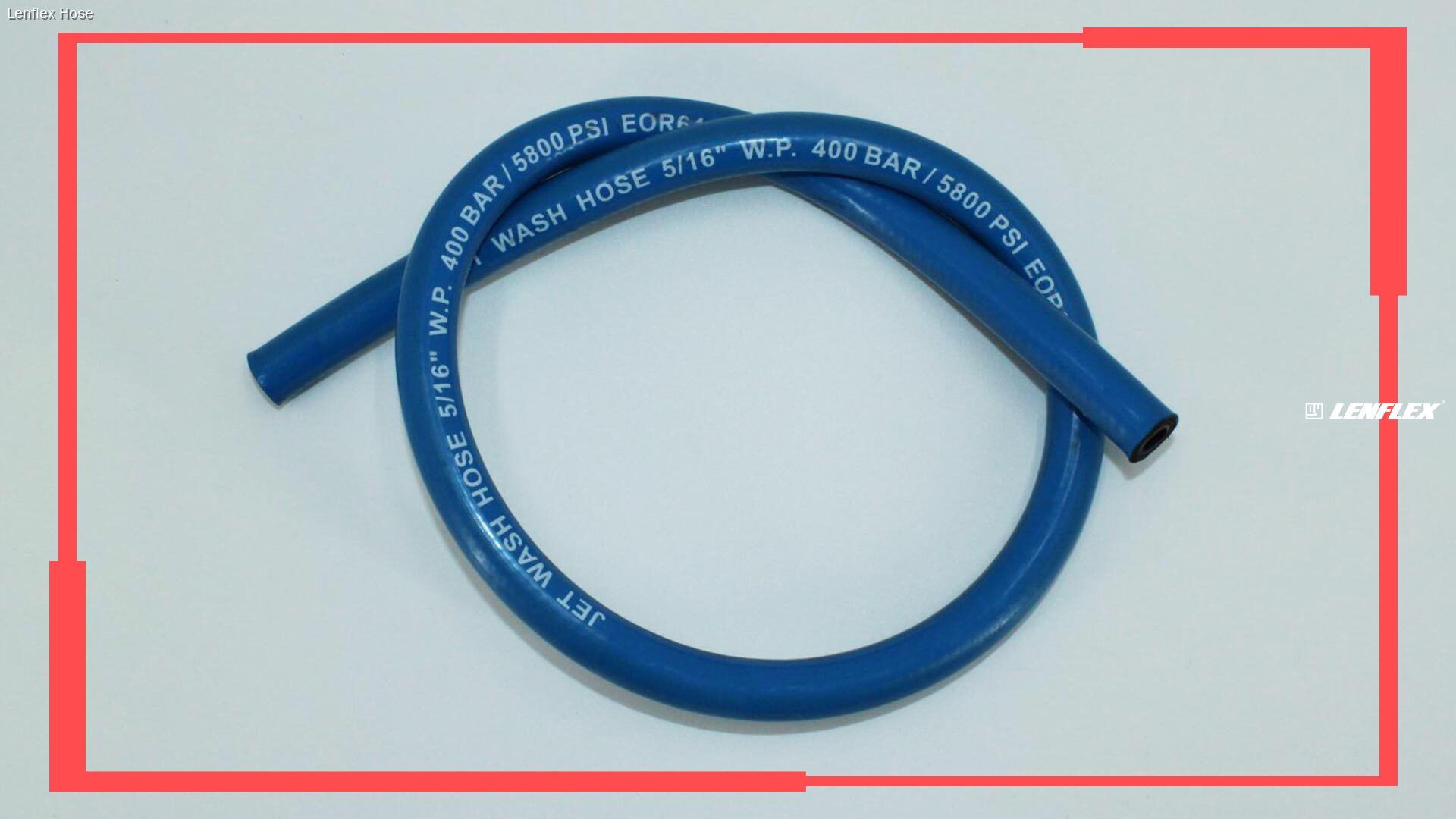 High-Pressure Jet Wash Hose - Industrial Hose Assemblies