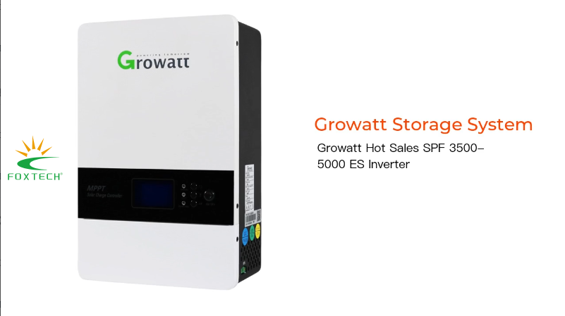 Growatt SPF 3500-5000ES Off-Grid-Wechselrichter, 450 VDC, MPPT-Controller