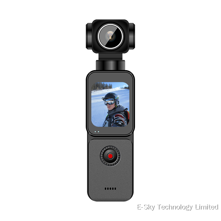 Portable Pocket Camera with 5K Video Gimbal Stabilization WlFl Face ...