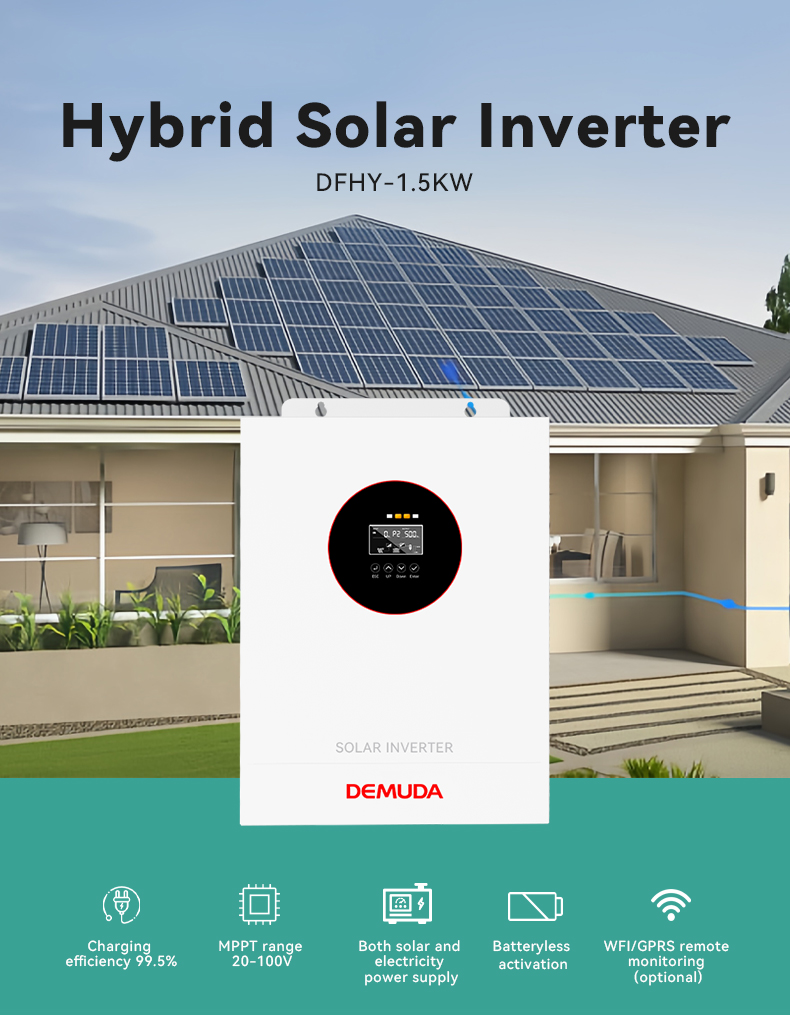 3.6KW 4.2KW 6.2KW MPPT All In One Off Grid Wifi Hybrid Solar Power Inverter Manufacturer ...