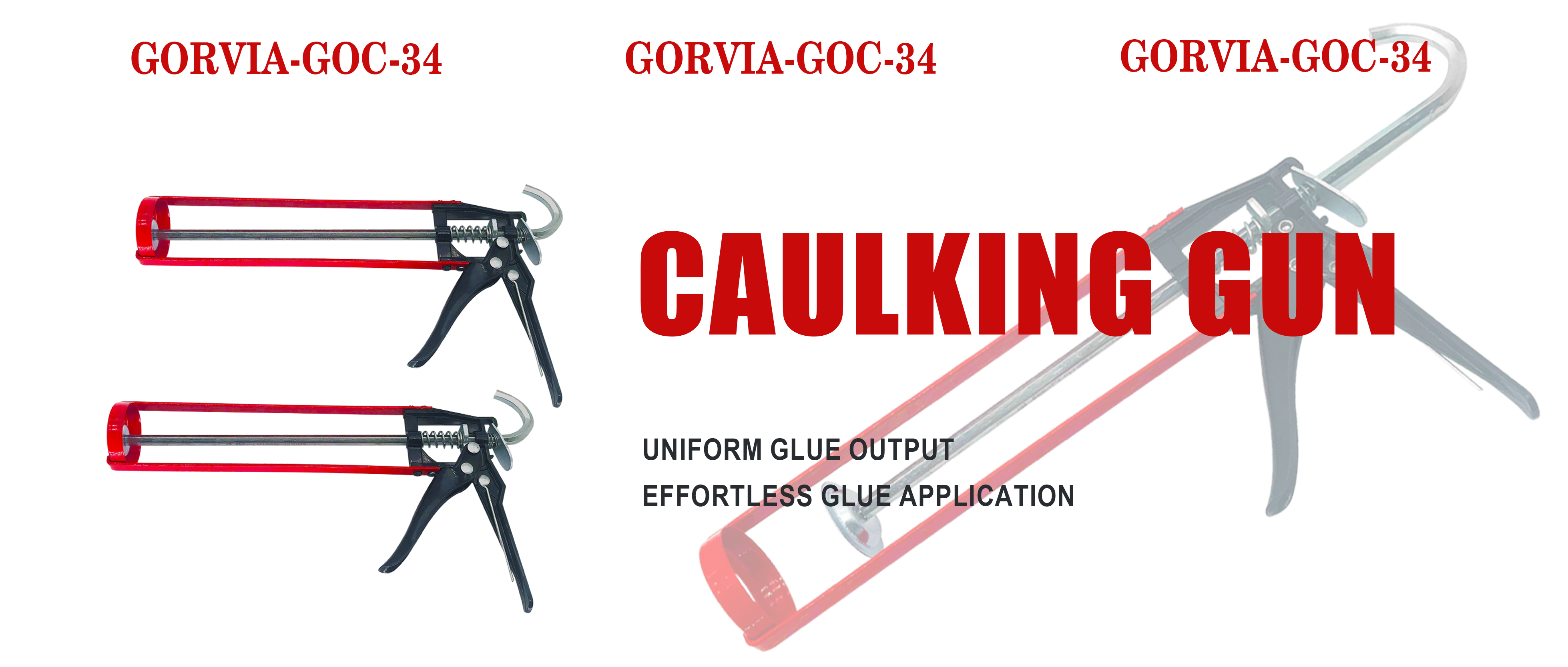 GORVIA GOC-34 Caulking Gun | GORVIA