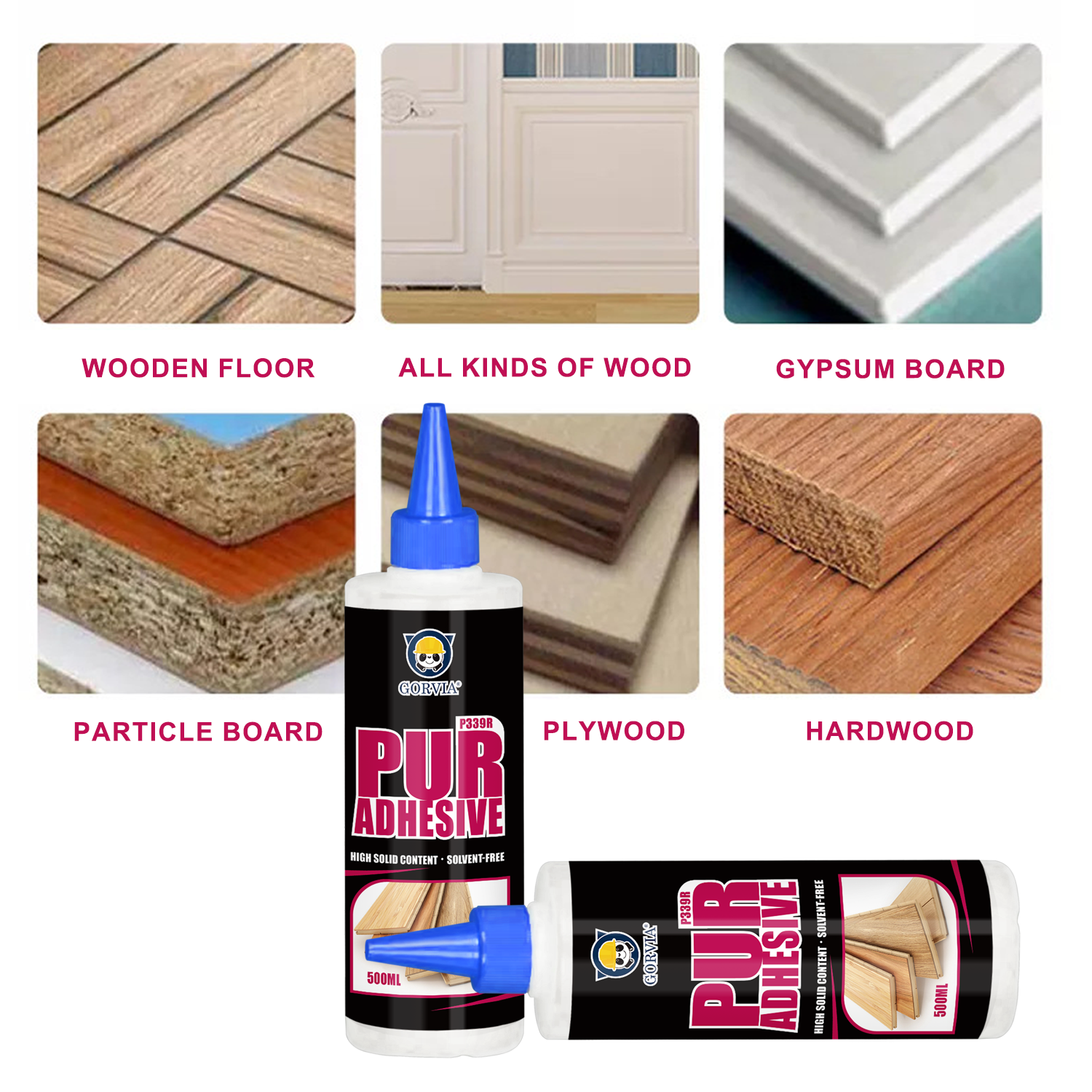 GORVIA® P339R High Solid Content PUR Adhesive | GORVIA