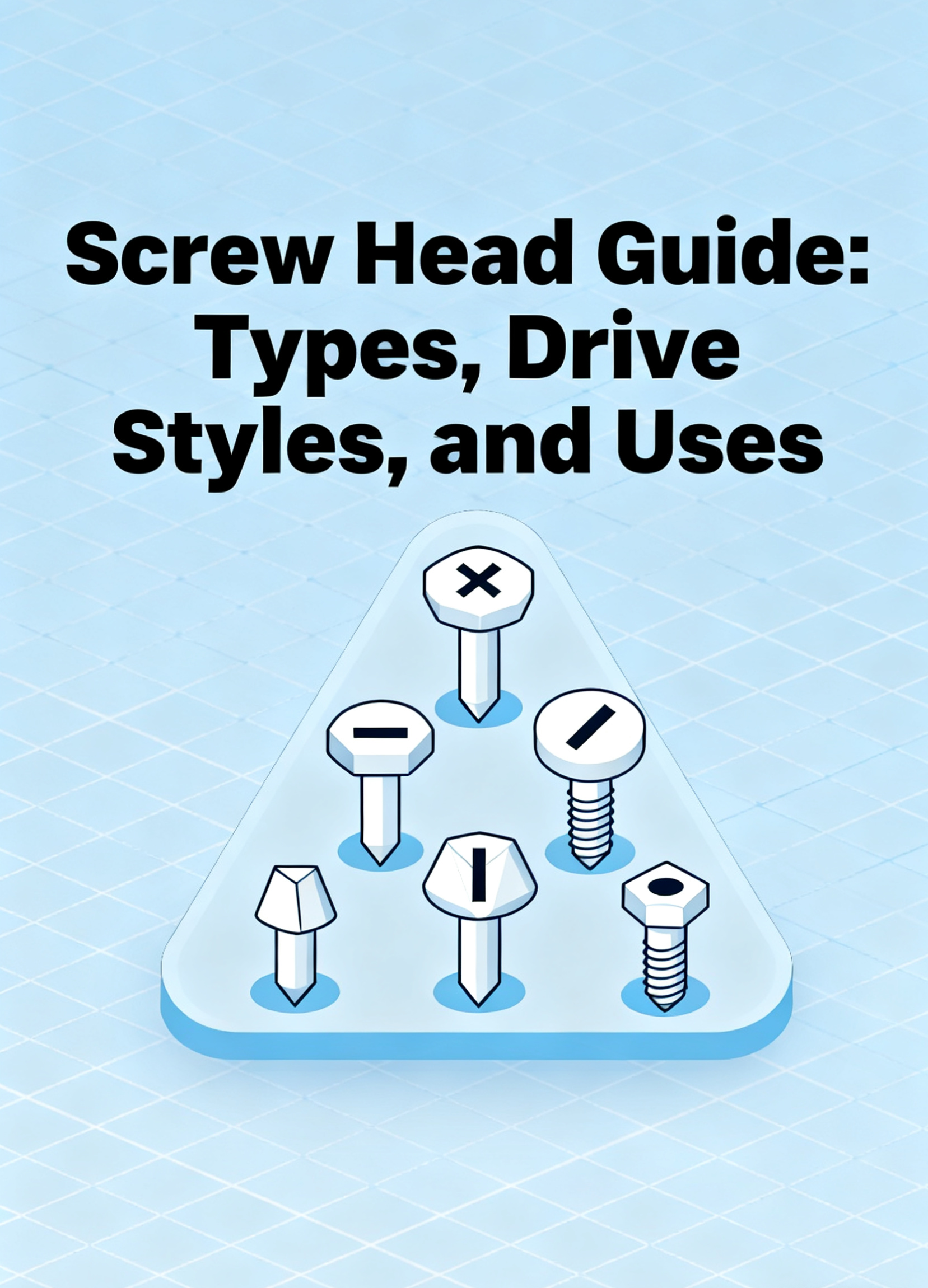 Screw Head Guide: Types, Drive Styles, and Uses | JM Hardware