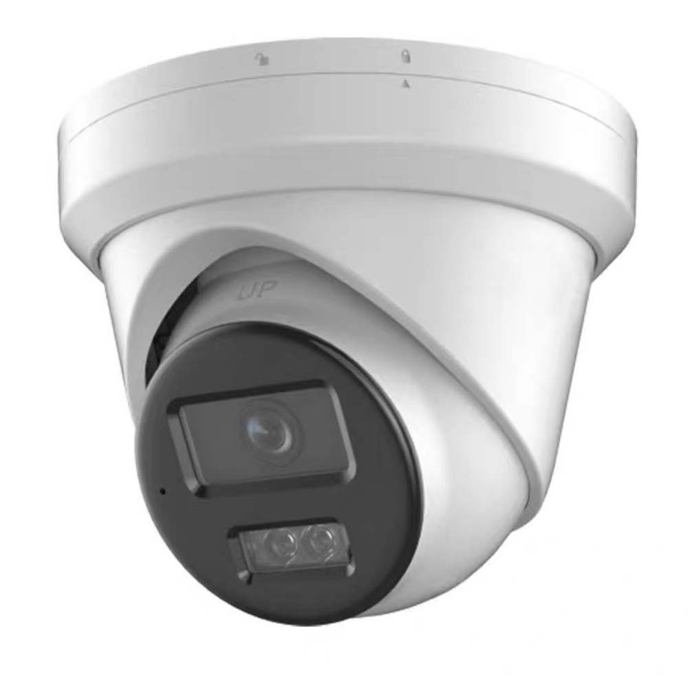 Hikvision Turret 8MP Security IP Camera With Smart Light 2 Way audio ...
