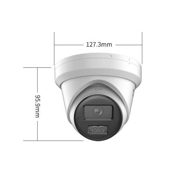 Hikvision Turret 8MP Security IP Camera With Smart Light 2 Way audio ...