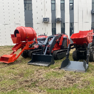 Квалитетен мини утоварувач со управувач C1200: Компактен гасеничен ...