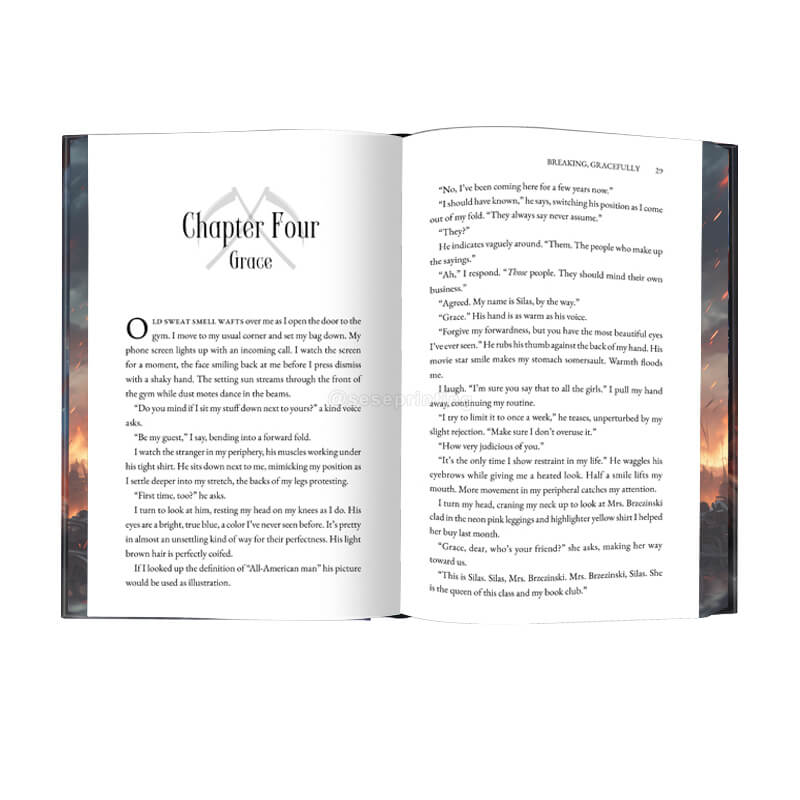 Get Your Own Book Printed Full Color Stenciled Edges and Foil on Cover ...