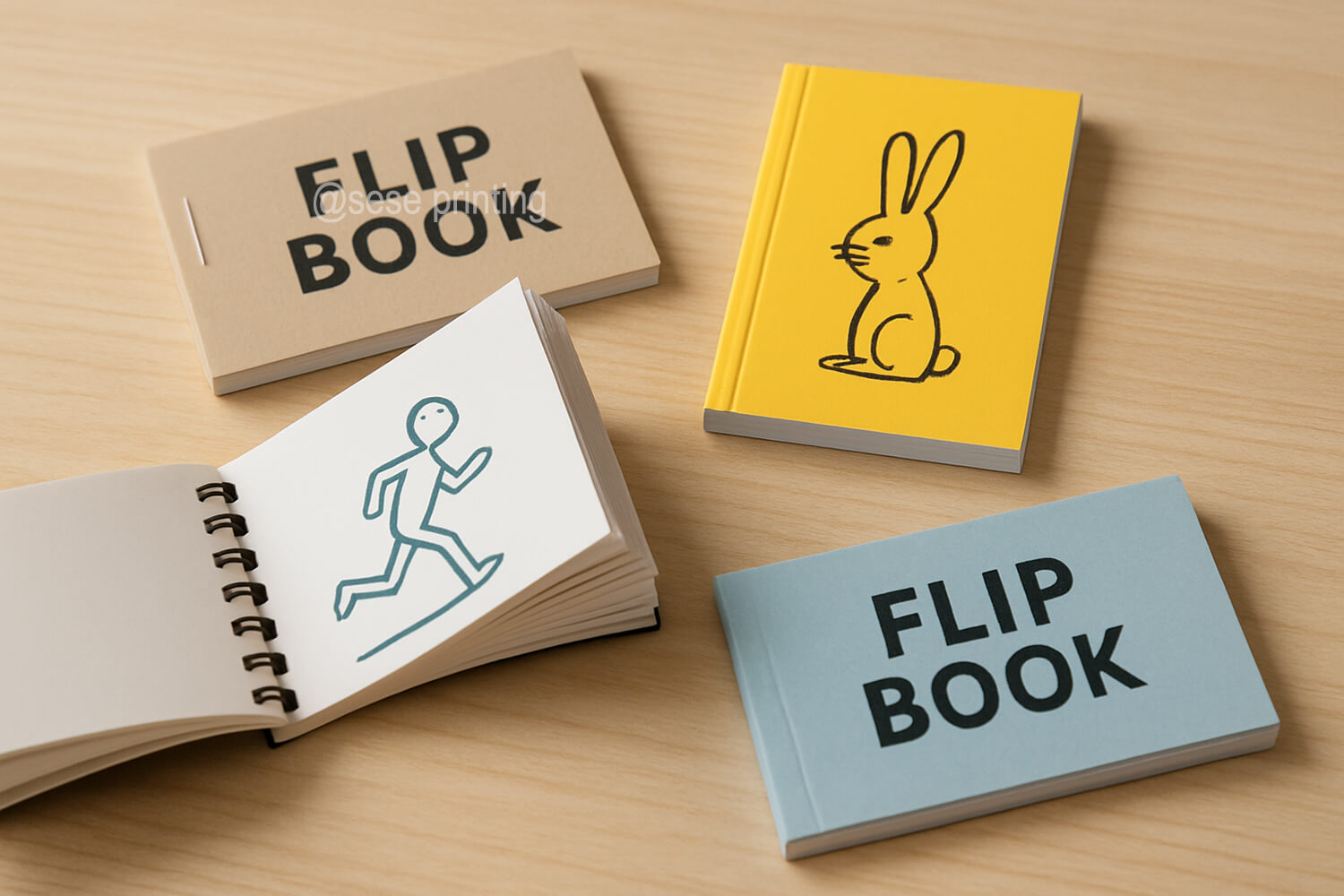 How to Make a Simple Flip Book? | SeSe Printing