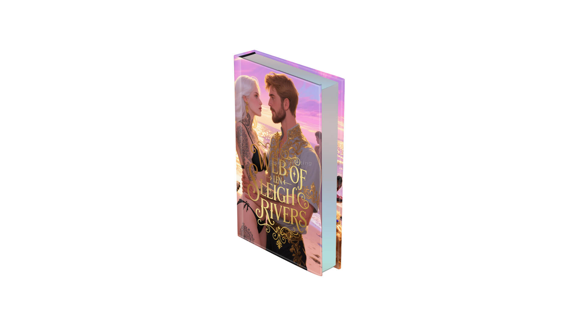 Fantasy Romance Novels Printed with Foil on Cover and Sprayed Edges ...