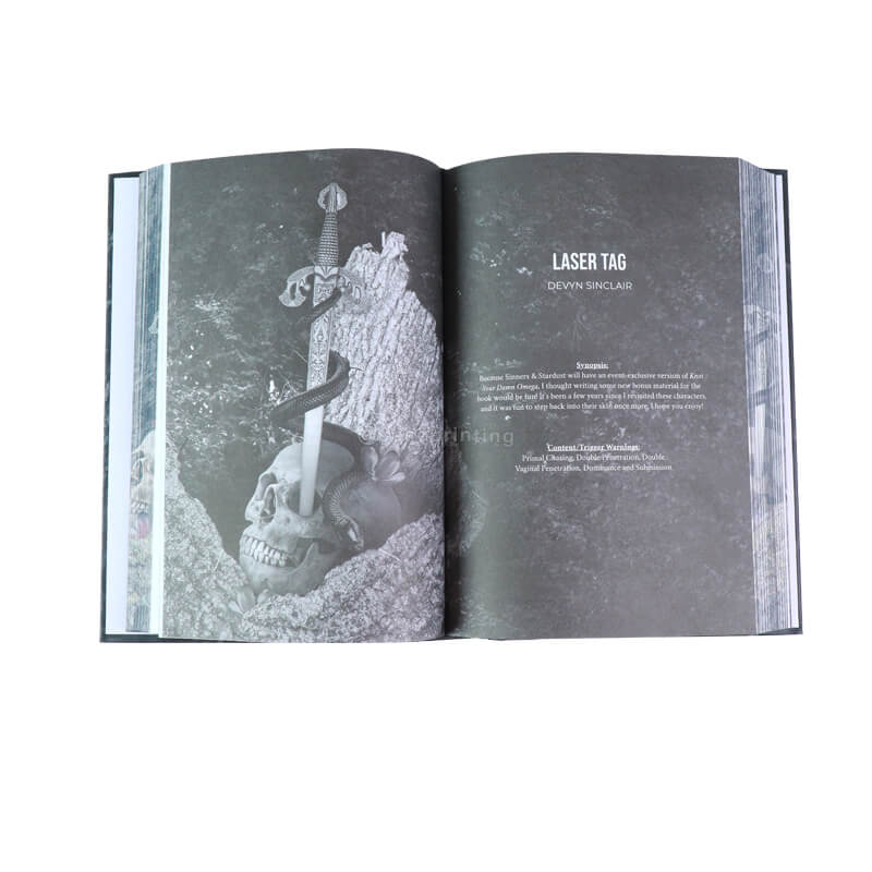 Printing a Hardcover Special Edition Novel with Sprayed/Painted Edges ...