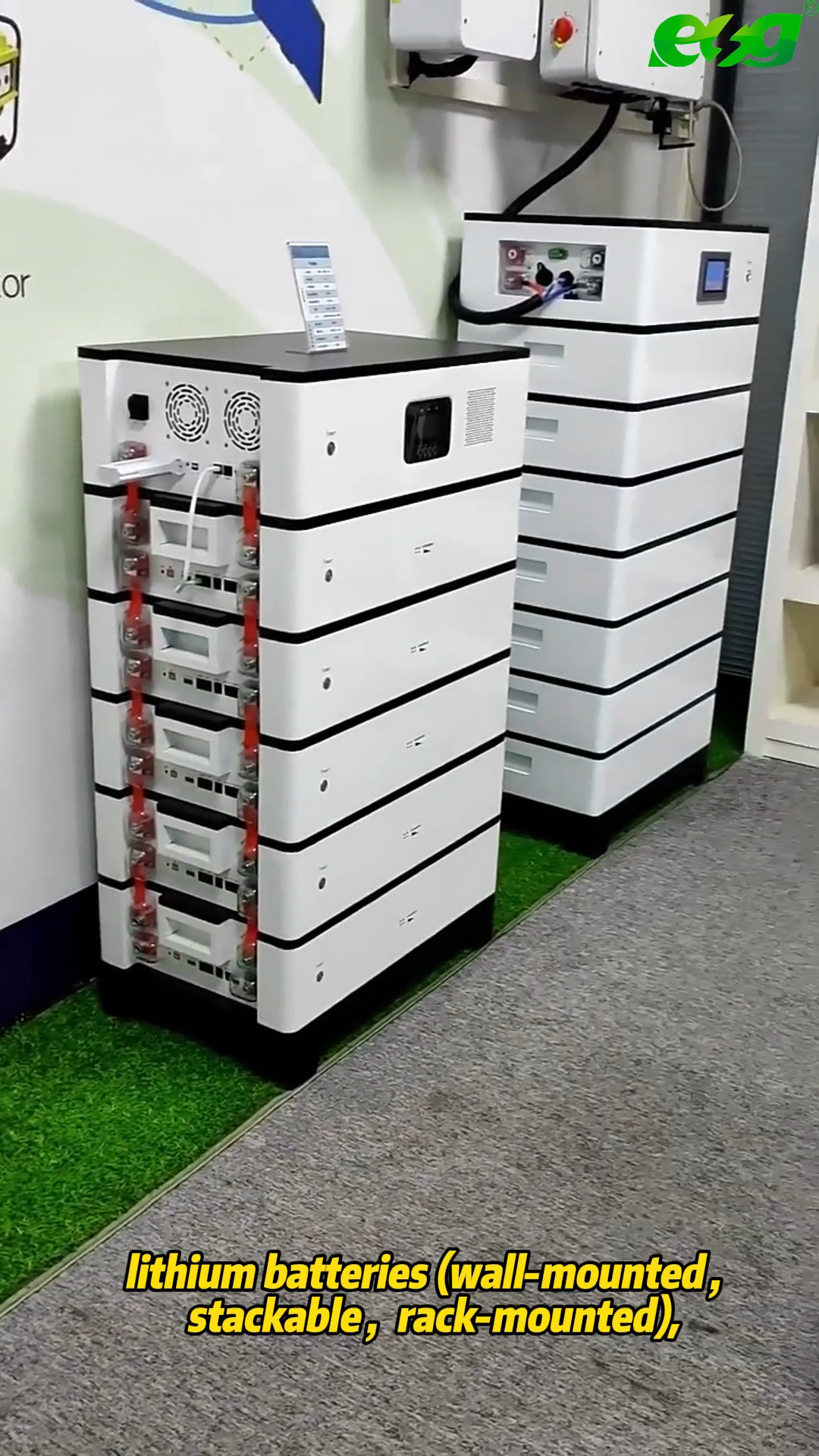 ESG vous propose une gamme complète de produits solaires (batteries ...