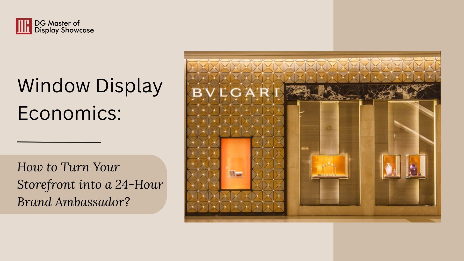 Window Display Economics: How to Turn Your Storefront into a 24-Hour ...