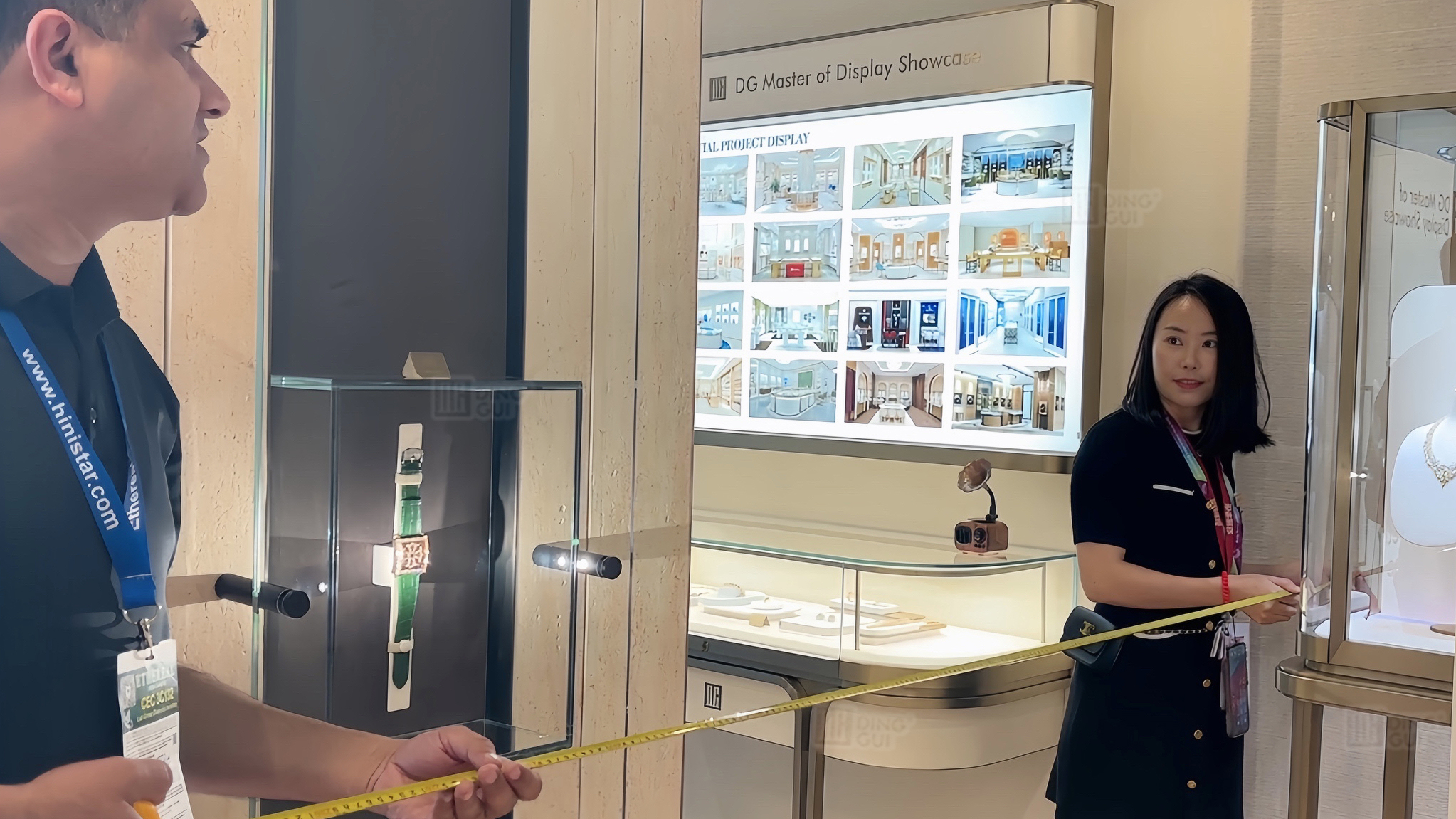 DG Display Showcase uzavírá hongkongskou šperkařskou show s vizí ...