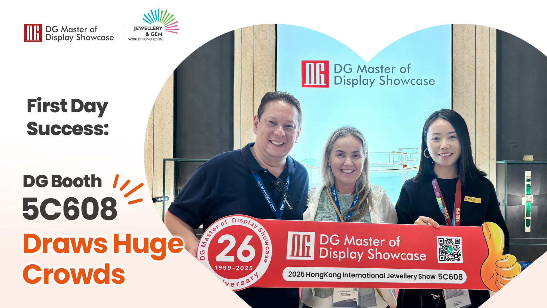 First Day Success: DG Booth 5C608 Draws Huge Crowds | DG Display Showcase