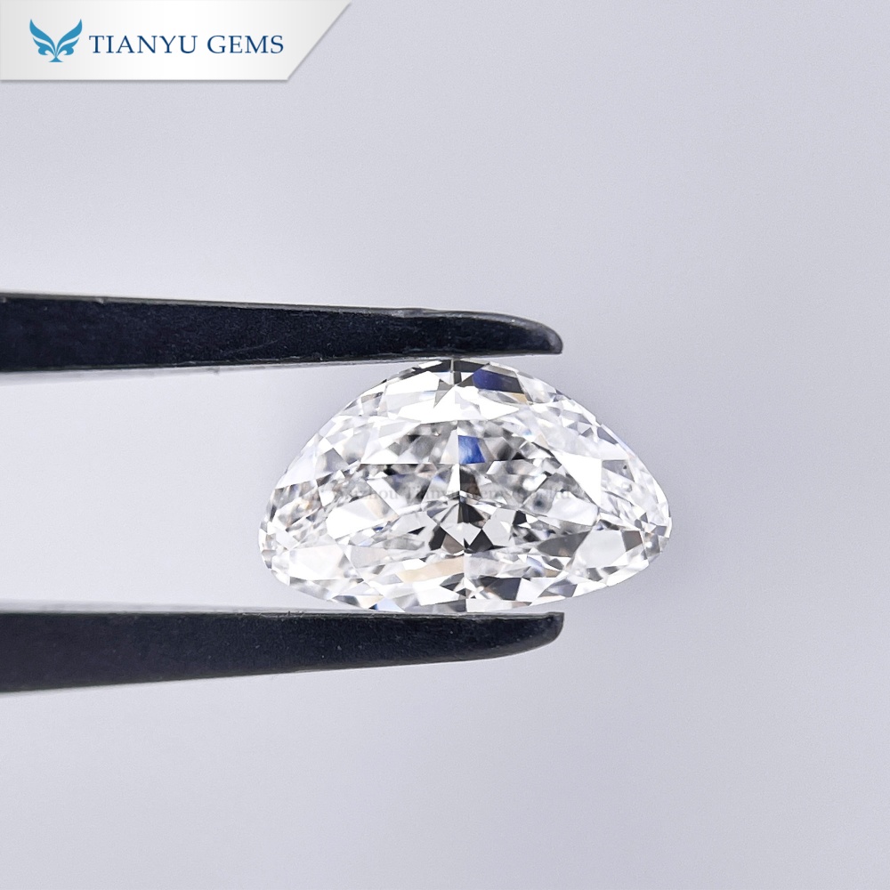 Modified Trillion Cut White Lab Grown Diamond | Tianyu gems