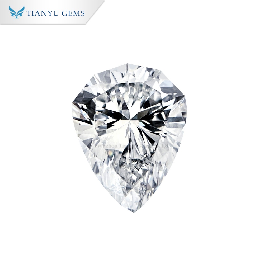 Customized Pear Brilliant Cut Lab Grown Diamond | Mga hiyas ng Tianyu