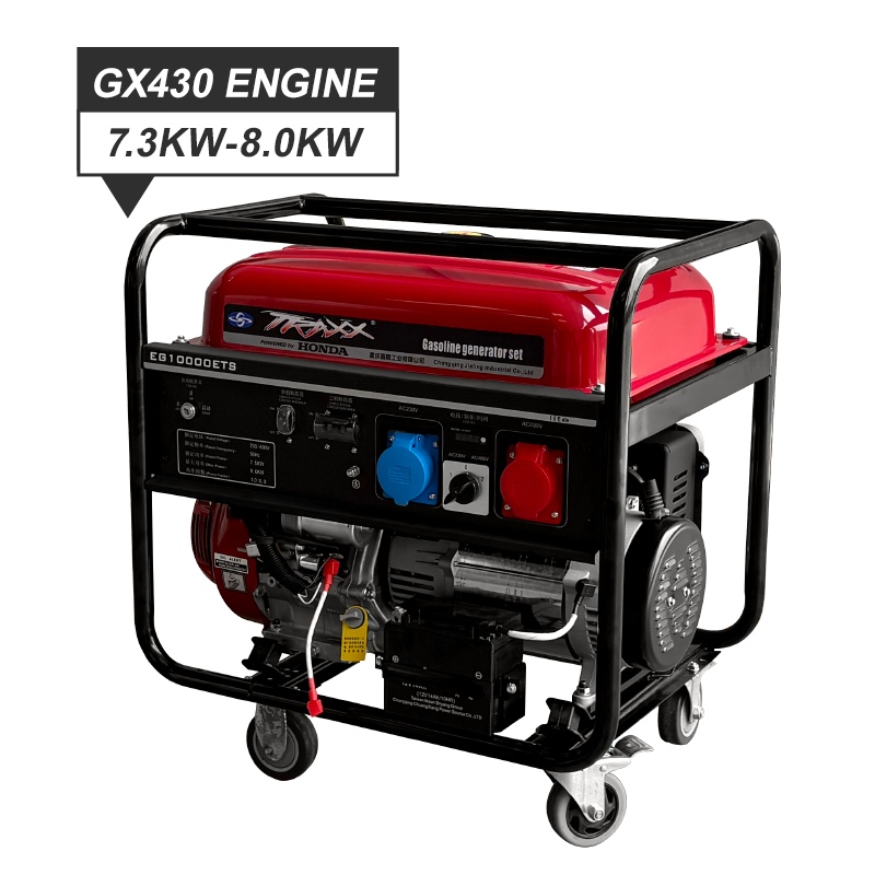 7.5kW 8kW Electric Start Gasoline Generator Powered by Original Honda ...