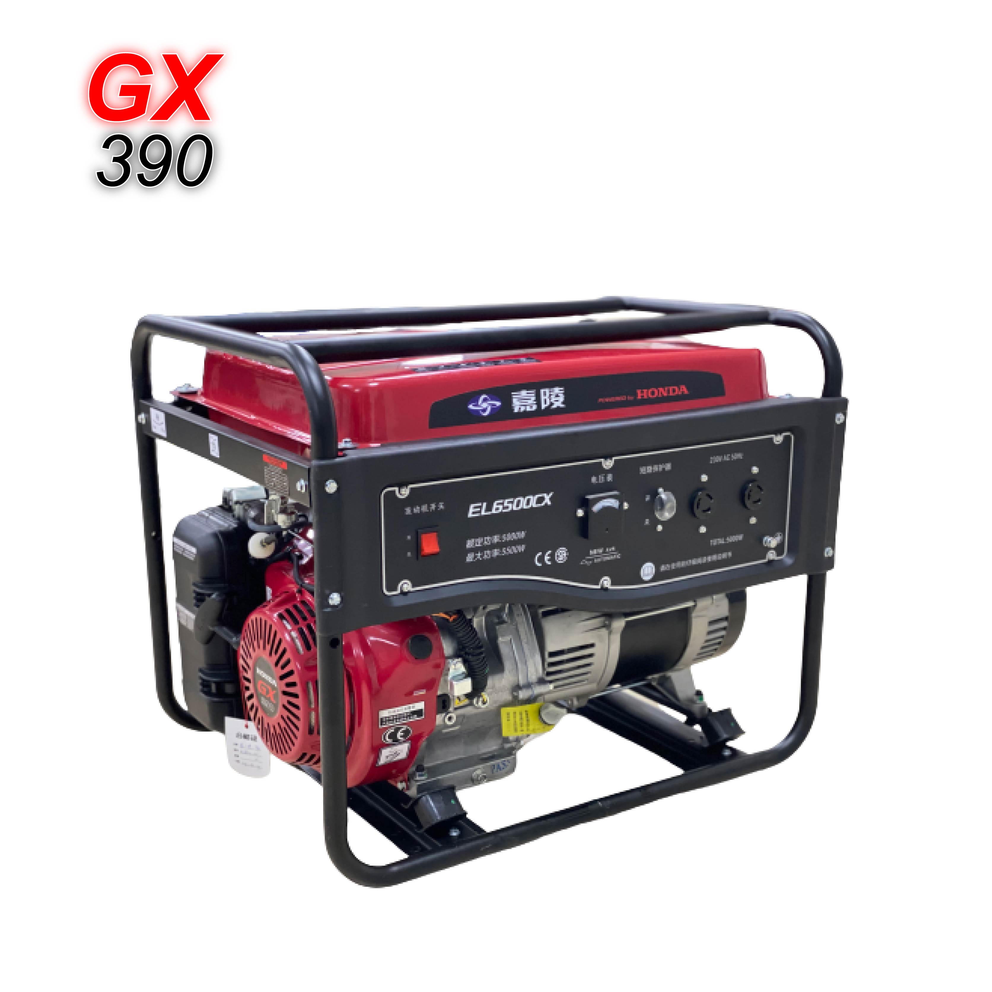 Quality 5.0kW 5.5kW Recoil Start Gasoline Generator Powered by Original ...