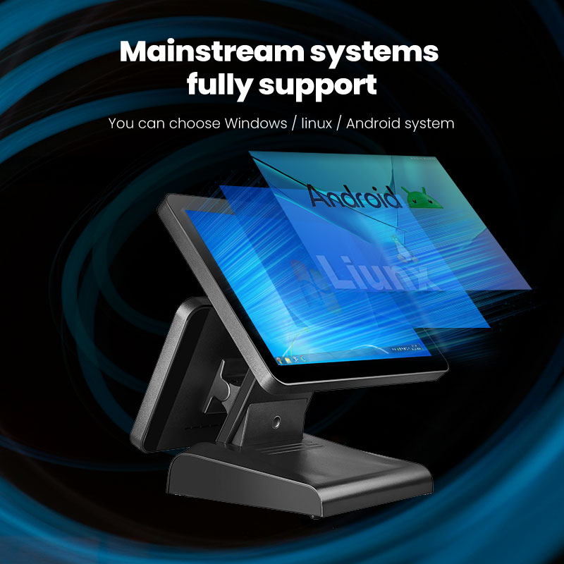 Quality POS1619D Supermarket & Restaurant Cash Register!Dual-screen ...