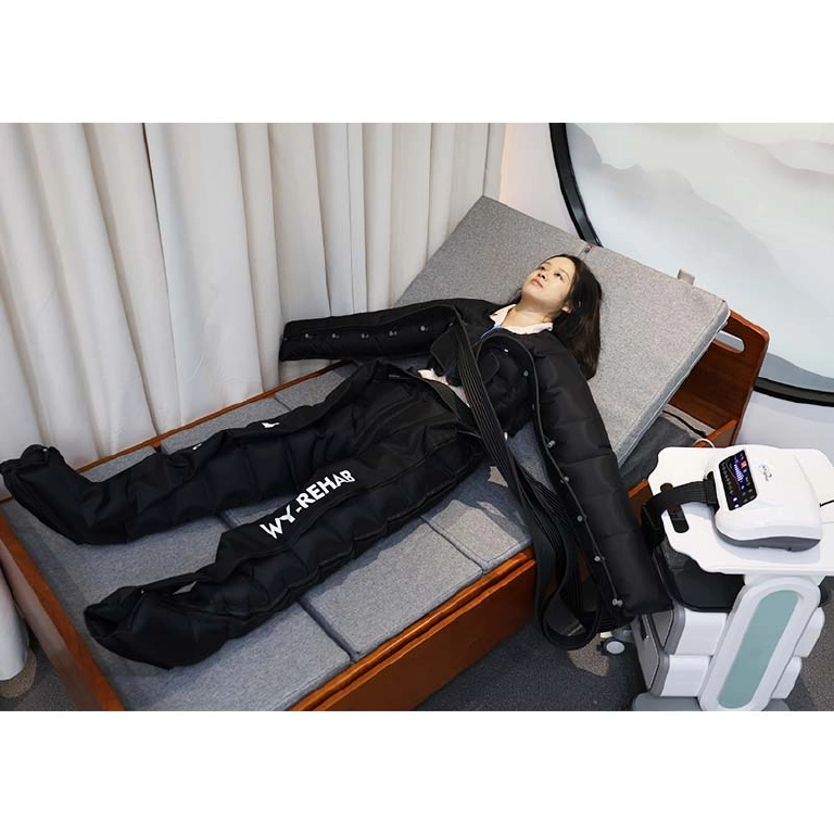 sequential compression device for lymphedema