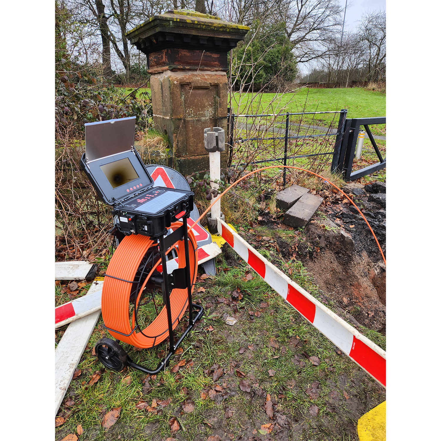 QYTeco 13.3" 39mm Camera 120M 11mm Push Rod Big Push Rod Cameras-QY6698 ...