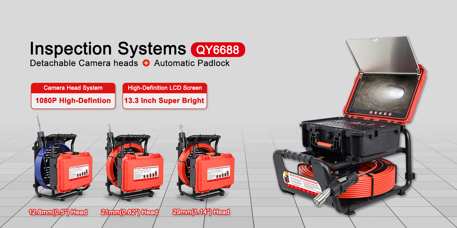 Inspection Cameras, Sewer Drain Cameras Manufacturer & Supplier | QYTeco