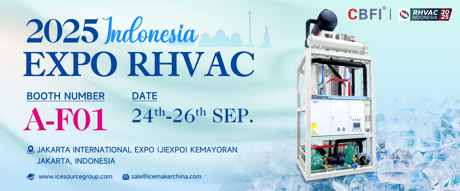 Guangzhou Icesource Co., Ltd. (CBFI®) представит свою продукцию на выставке Refrigeration & HVAC ...