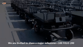Heavy-Duty Following Robots | FOLO Series | Automatic Cargo Trolleys ...