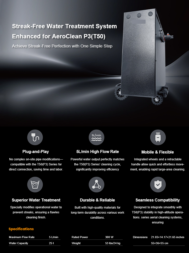 AeroClean P3 (T50) – High-Pressure Tethered Cleaning System fo Subwey Station Cleaning Solution ...