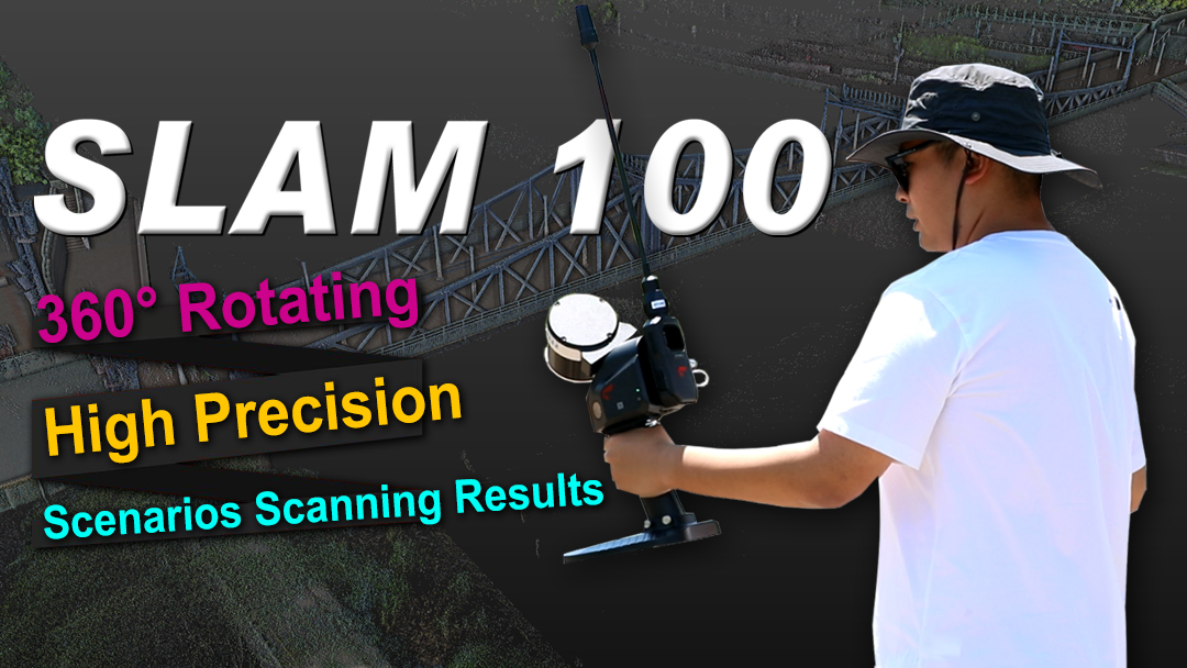 SLAM100 Handheld Lidar Laser Scanner Real-Time Point Cloud Route ...