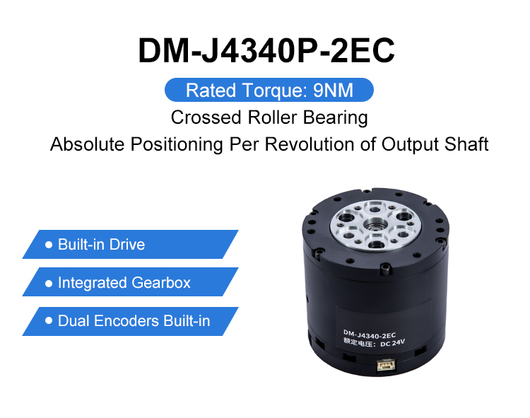 Motore servo brushless DAMIAO DM-J4340P-2EC con giunto MIT, doppio ...