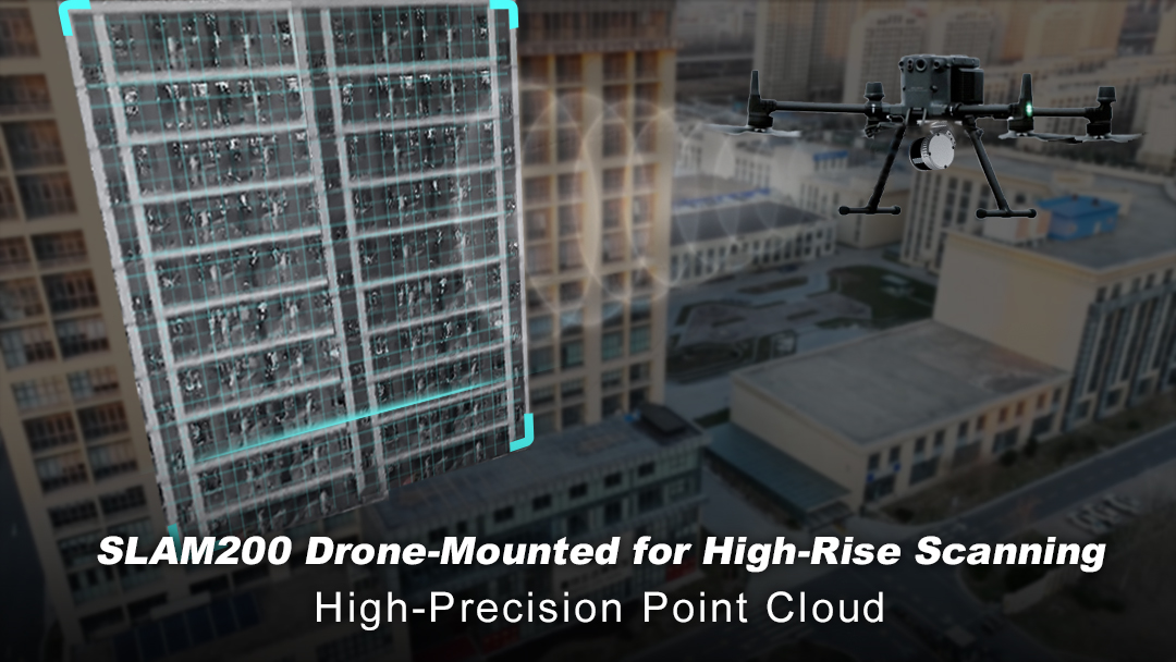 SLAM200 High-Precision Handheld Imaging LiDAR Scanner for 3D Mapping | FOXTECH ROBOT