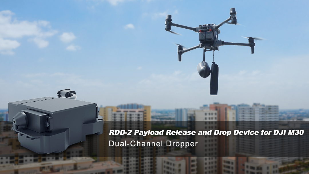 RDD-2 Payload Release and Drop Device for DJI Drones | FOXTECH ROBOT