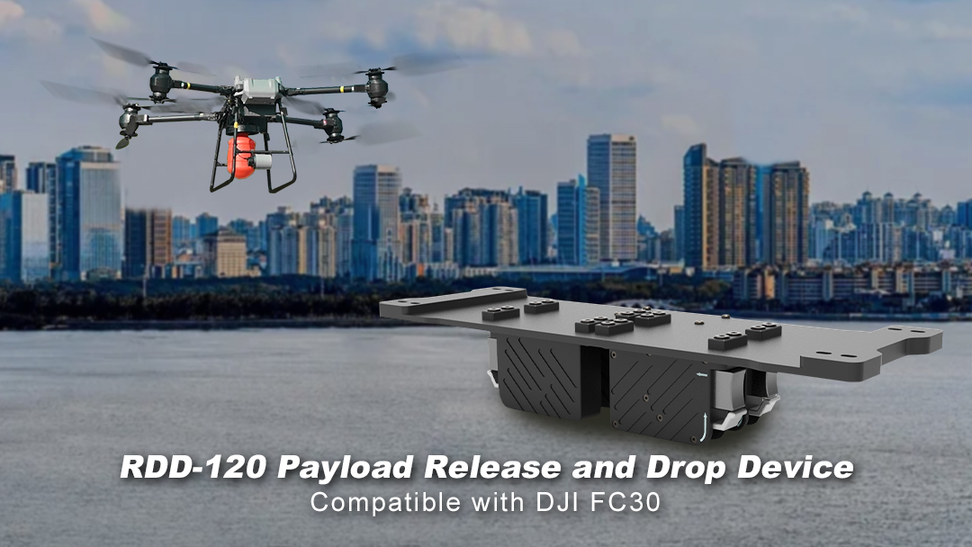 RDD-120 Payload Release and Drop Device for DJI Drones | FOXTECH ROBOT