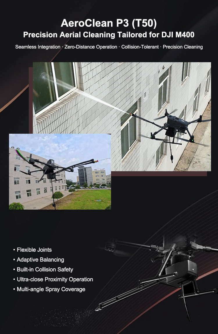 AeroClean P3 (T50): Ultimate DJI Drone Cleaning System - Efficient ...