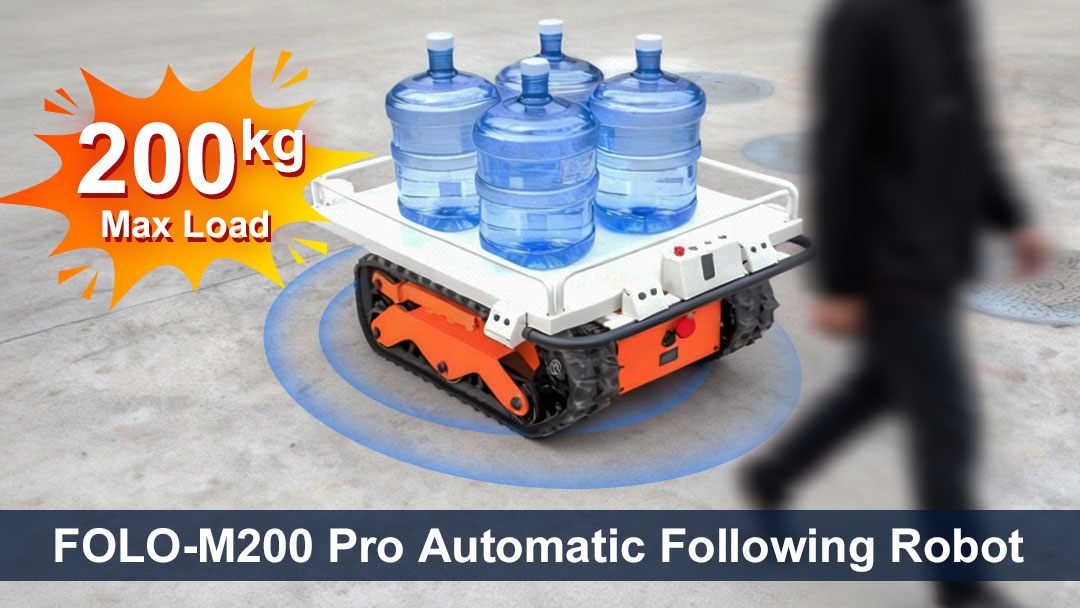 FOLO-M200 Pro Automatic Following Robot | FOXTECH ROBOT