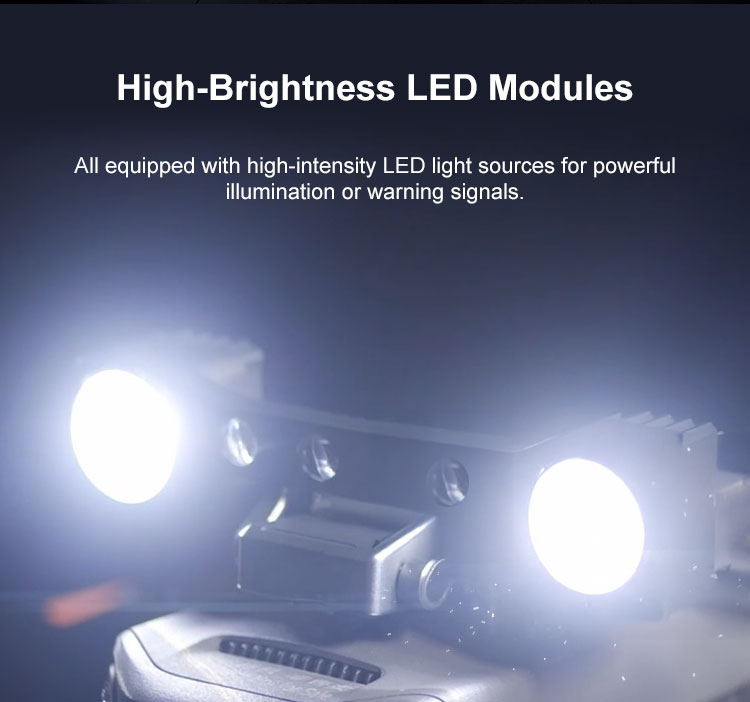 SL60 Professional Drone Searchlight & Warning Light Series | FOXTECH ROBOT