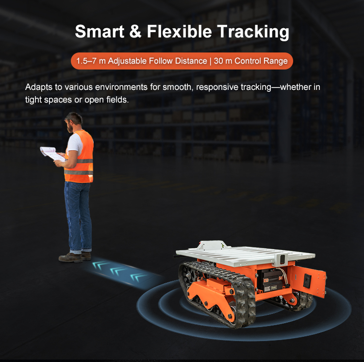 FOLO-M200 Pro Automatic Following Robot | FOXTECH ROBOT