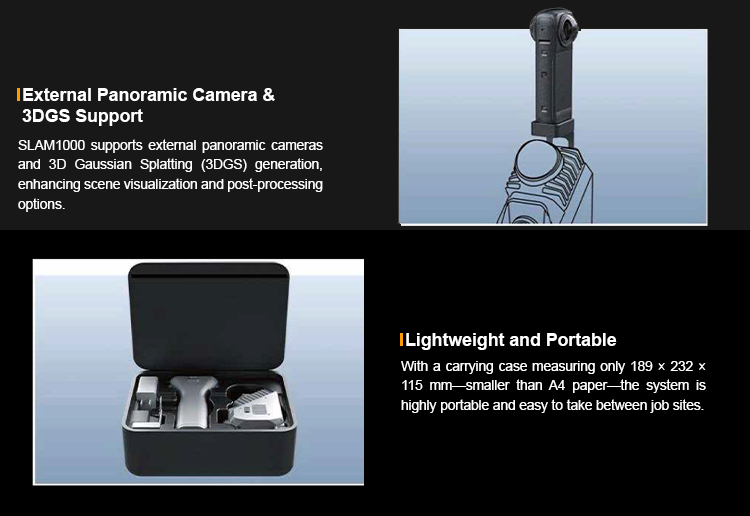 SLAM1000 Elde Taşınabilir LiDAR Tarayıcı | FOXTECH ROBOT