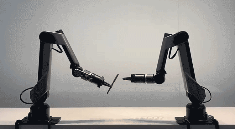 Braccio robotico leggero con controllo della forza GALAXEA A1 Carico ...