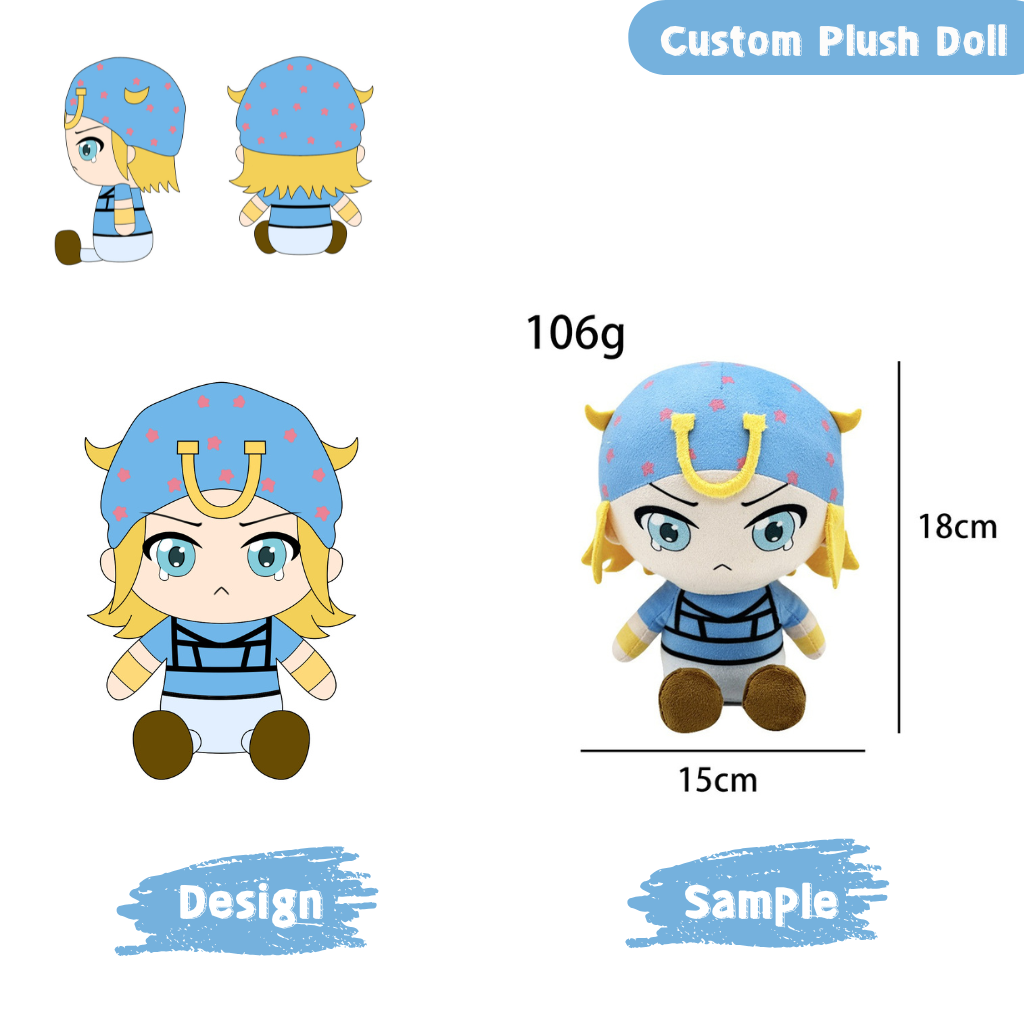 Custom Wholesale JoJo's Bizarre Adventure Series Jonathan Joestar Chibi ...